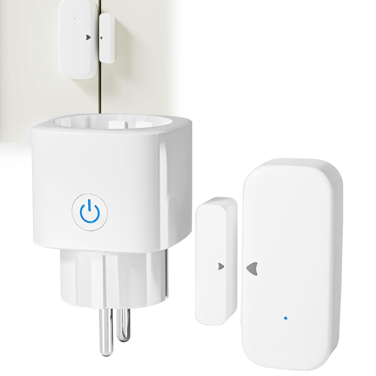 Gniazdko WIFI TUYA 16A Watomierz Timer SMART PLUG Programator Czasowy (6942317749989) • Cena ...