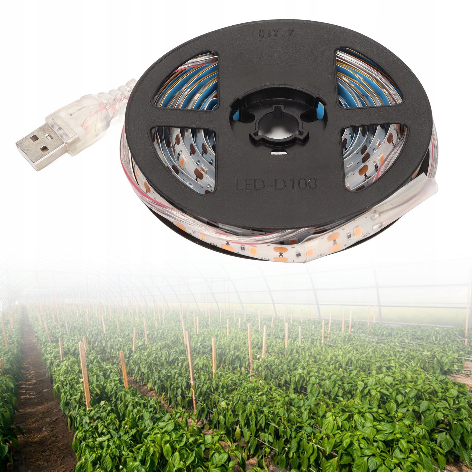 LED ROŚLIN ŚWIATŁA TAŚMY LAMPA LED ROŚLIN PASKI • Cena, Opinie - Allegro