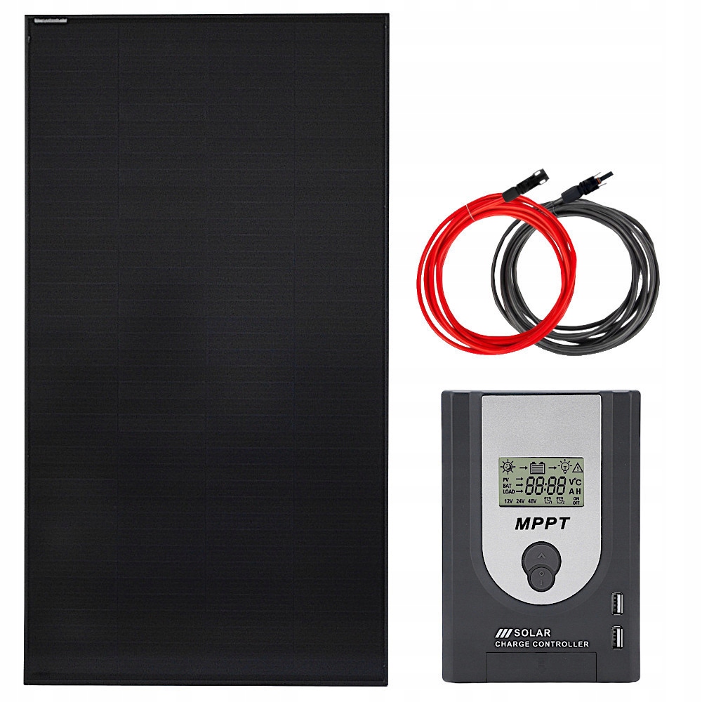 ZESTAW SOLARNY 170W FOTOWOLTAICZNY MPPT MONOKRYSTALICZNY • Cena, Opinie ...