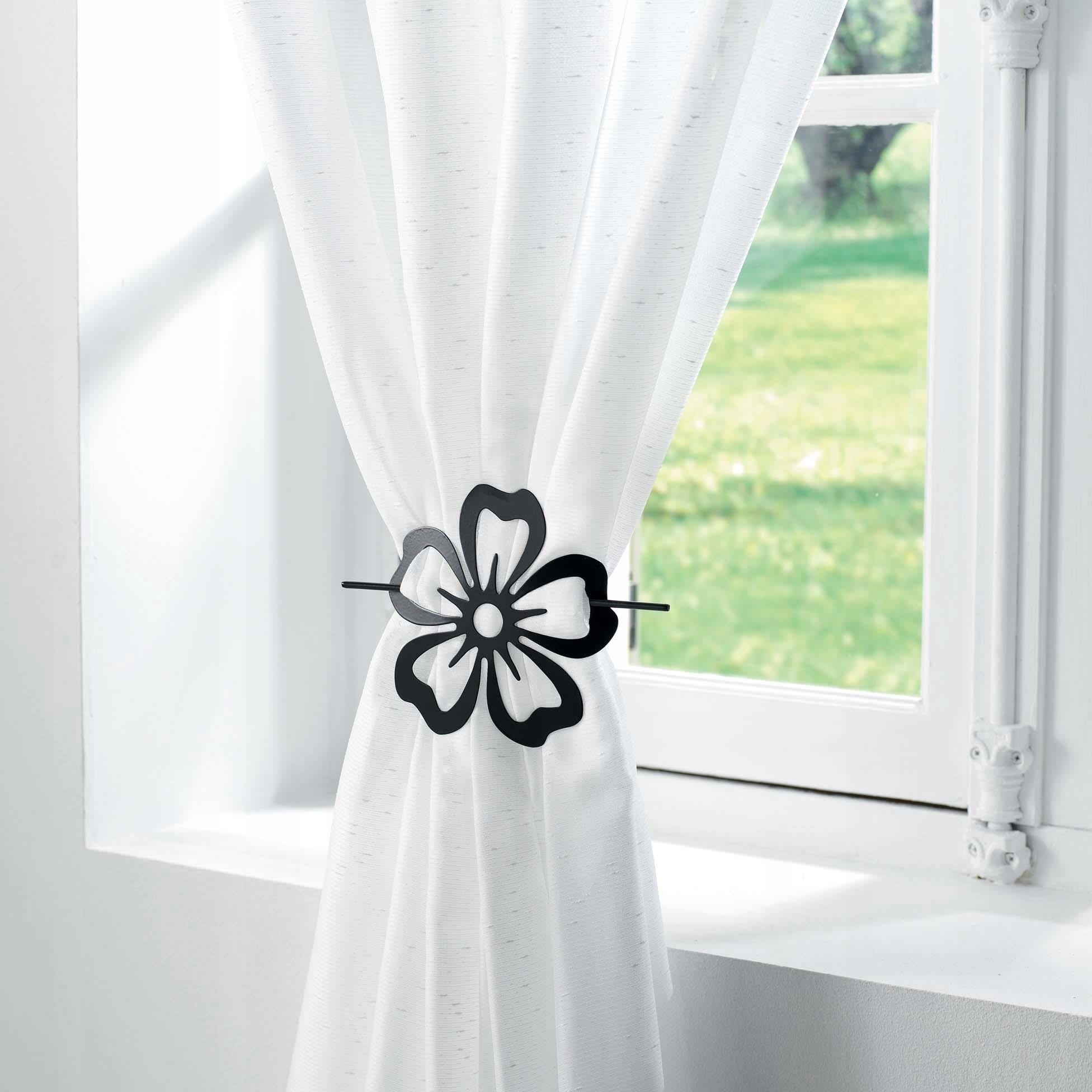 Black curtain holder, decoration flower, wedding decoration gift ...