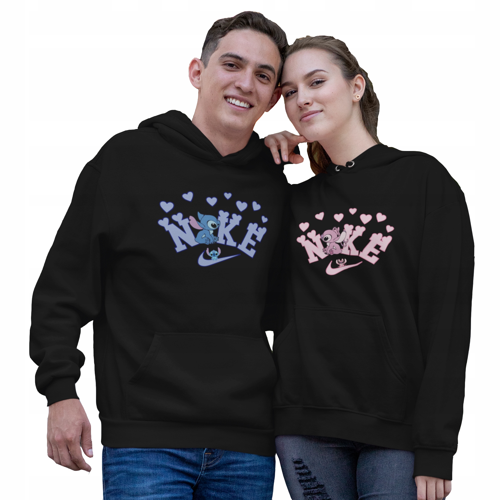 Bluzy dla par STICH I ANGEL dla zakochanych r.XL • Cena, Opinie • Bluzy ...