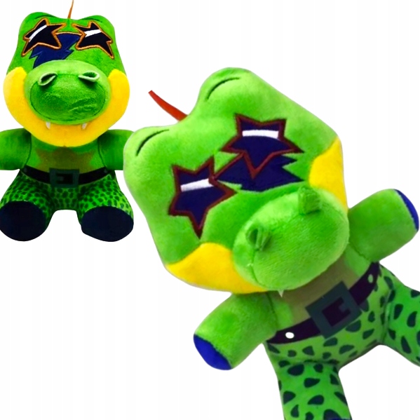 FNAF maskot FIVE NIGHTS FREDDY Glamrok Monty PLYŠÁK Montgomery Gator za ...