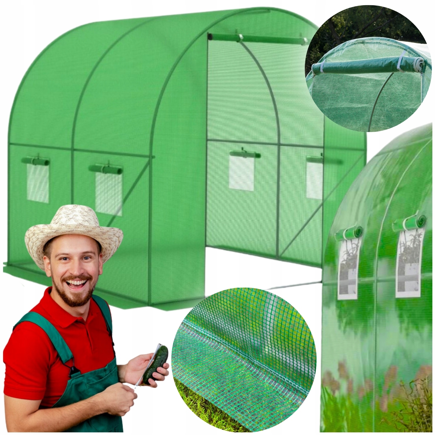 Namiot 2x2 - Tunele foliowe, foliaki - Największy wybór tuneli pod ...