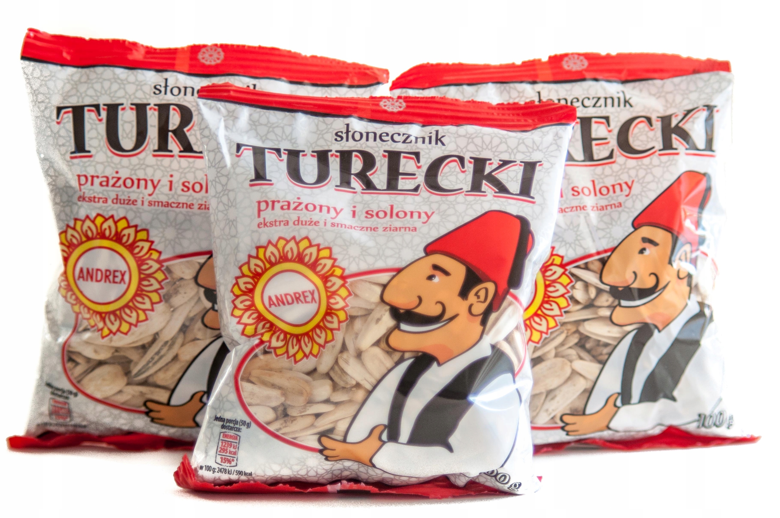 Słonecznik Turecki Andrex 100 g. 13343790204 - Allegro.pl