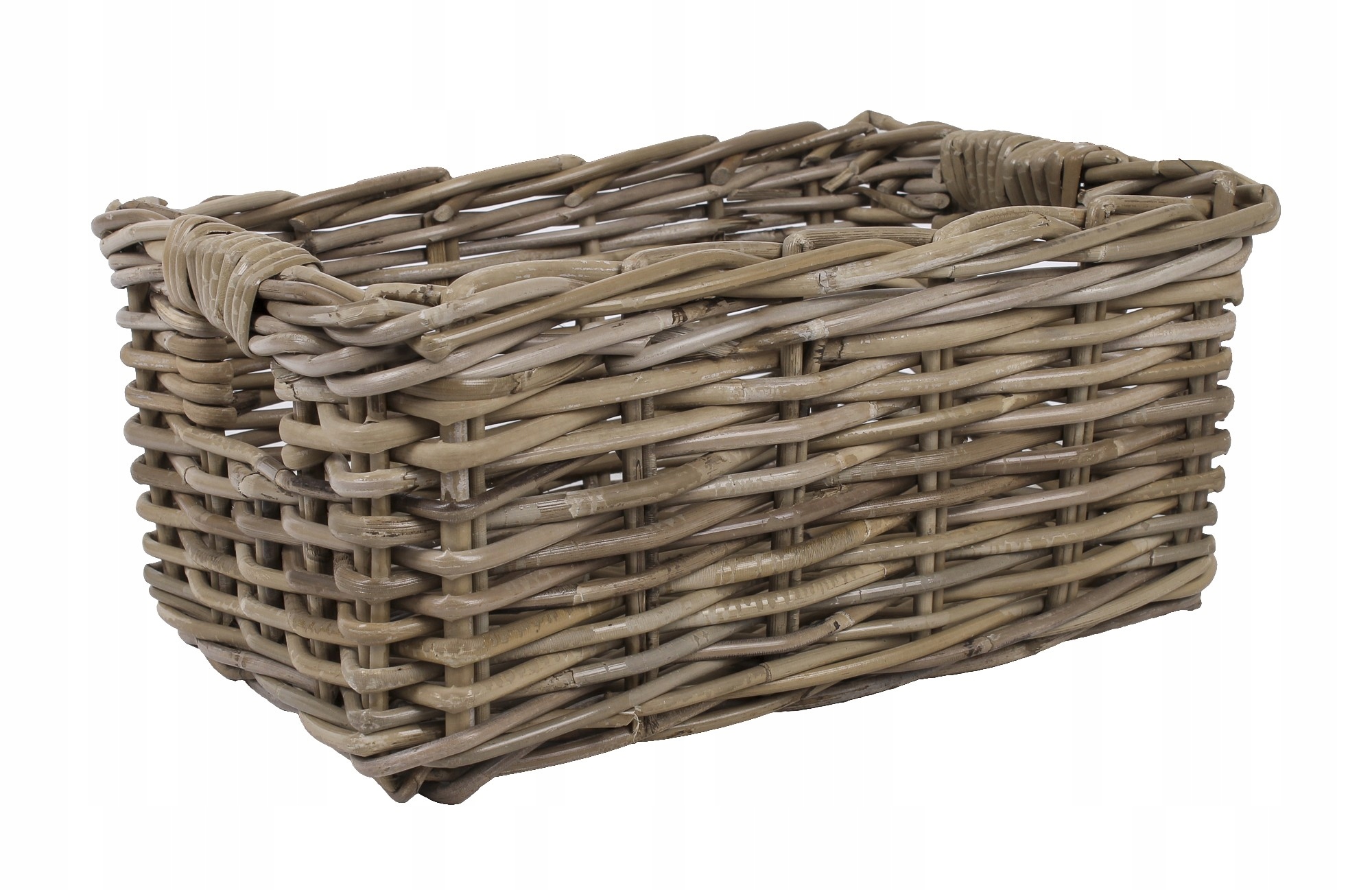 Kosz uniwersalny rattan wielokolorowy (5907633295825) • Cena, Opinie ...