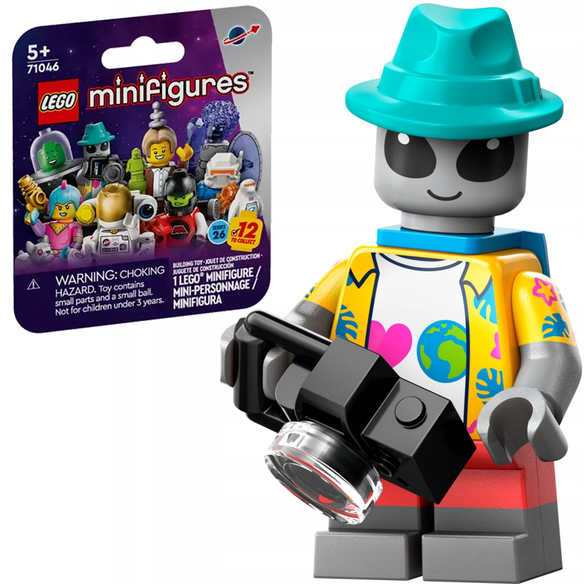 Lego Minifigures 71046 Kosmos Seria 26 - KOSMITA-TURYSTA (5906142959242 ...