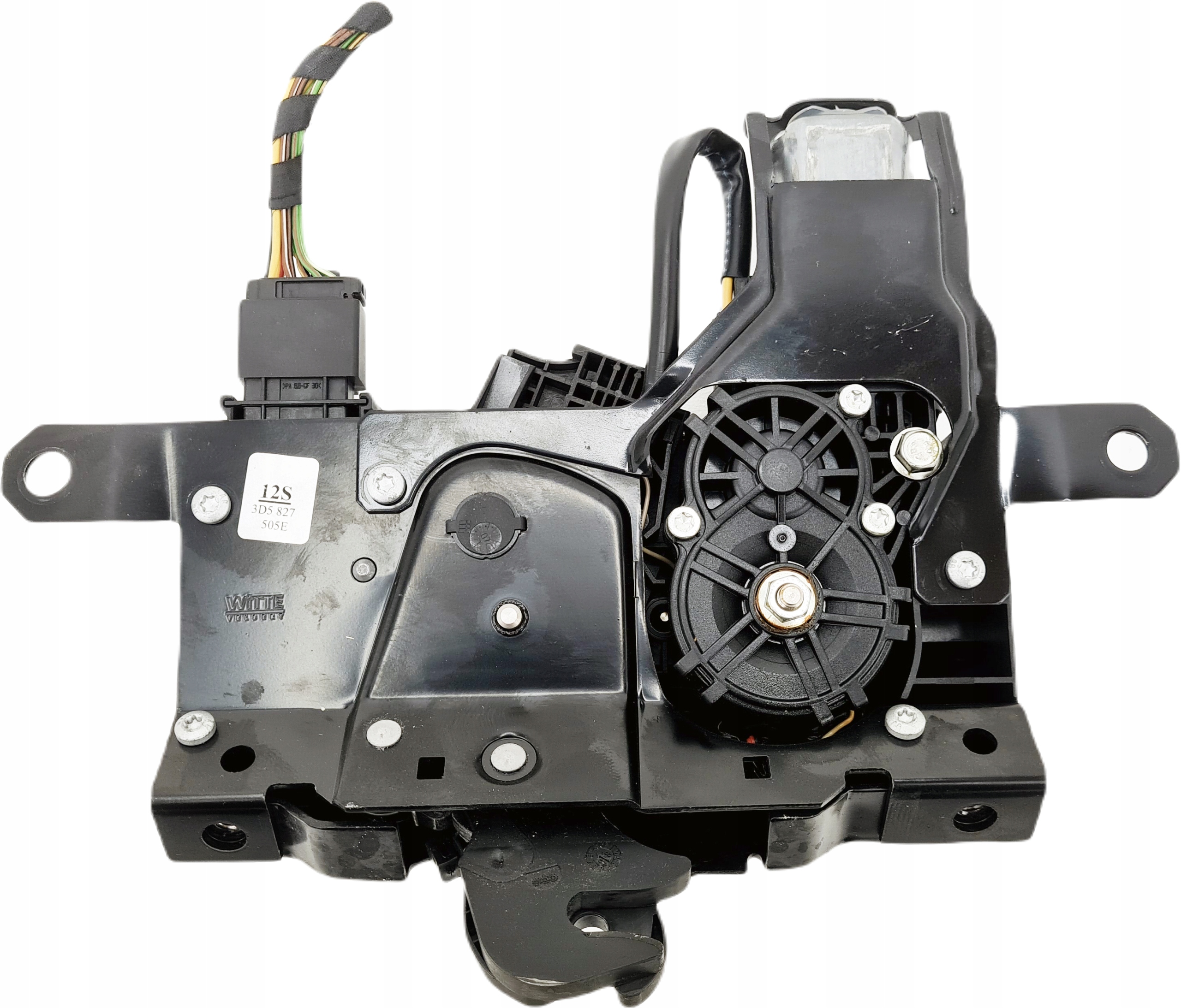 VW PHAETON ZAMEK KLAPY TYŁ DOCIĄG 3D5827505E TYLNY ELEKTRYCZNY VW ...