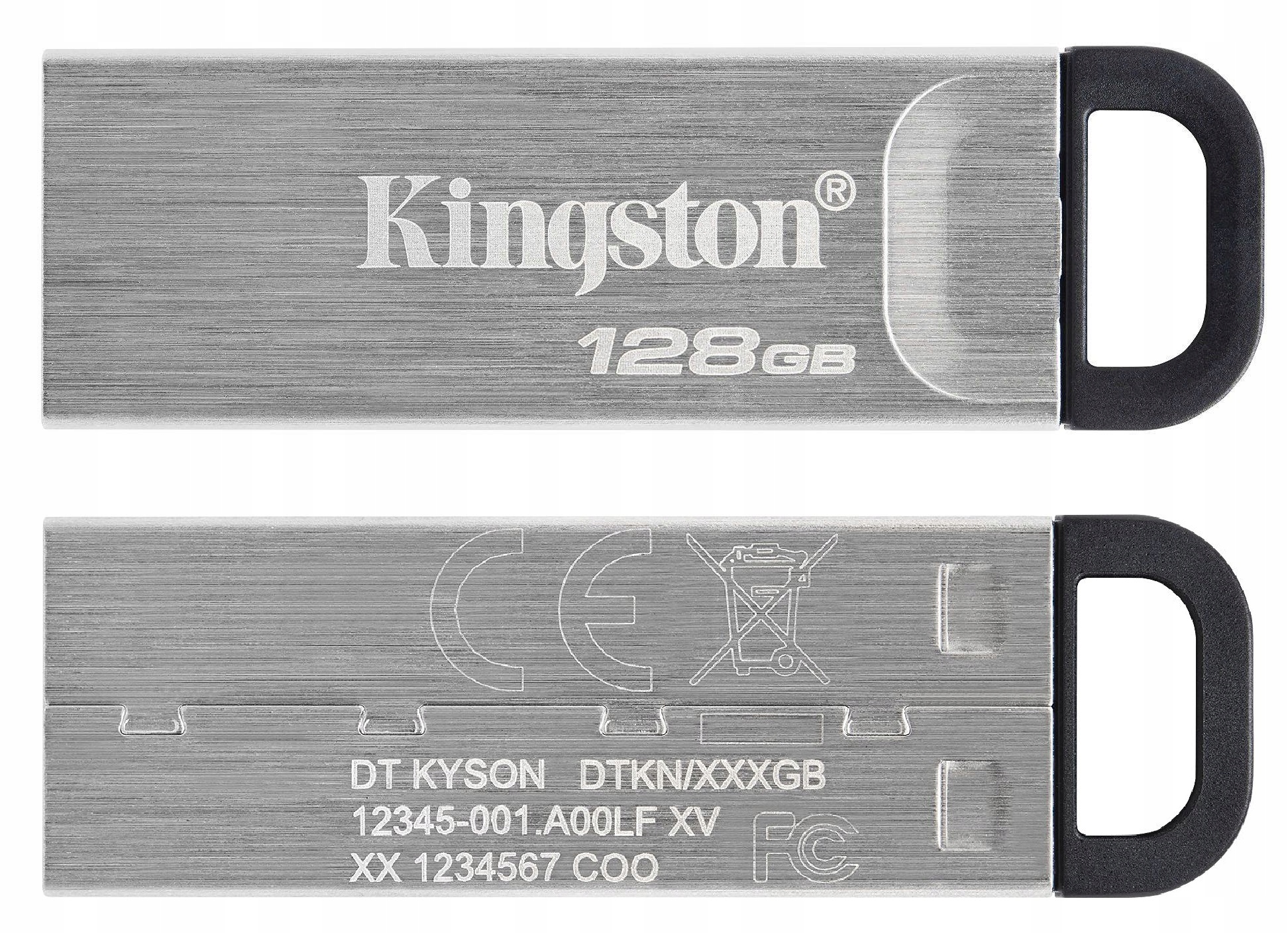 Pendrive Kingston DataTraveler Kyson 128 GB USB 3.2 srebrny - Sklep, Opinie, Cena w Allegro