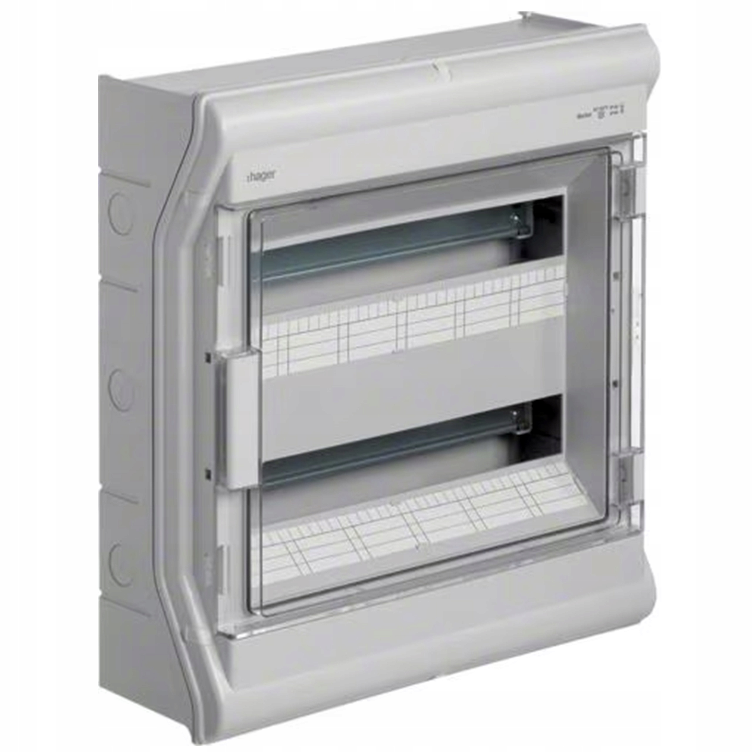 Rozdzielnica modułowa 2x18 natynkowa IP65 | HAGER POLO | VE218L ...