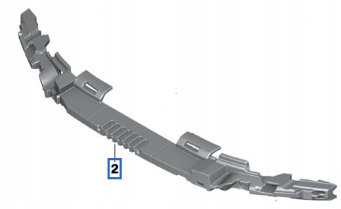 Absorber zderzaka przedniego BMW M5 F90 Oryginał • Cena, Opinie - Allegro