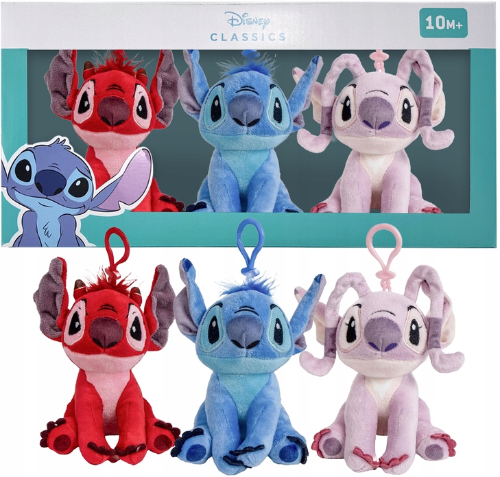 DISNEY LILO STITCH MASKOTKA ZESTAW MASKOTEK LEROY (8445484435429 ...