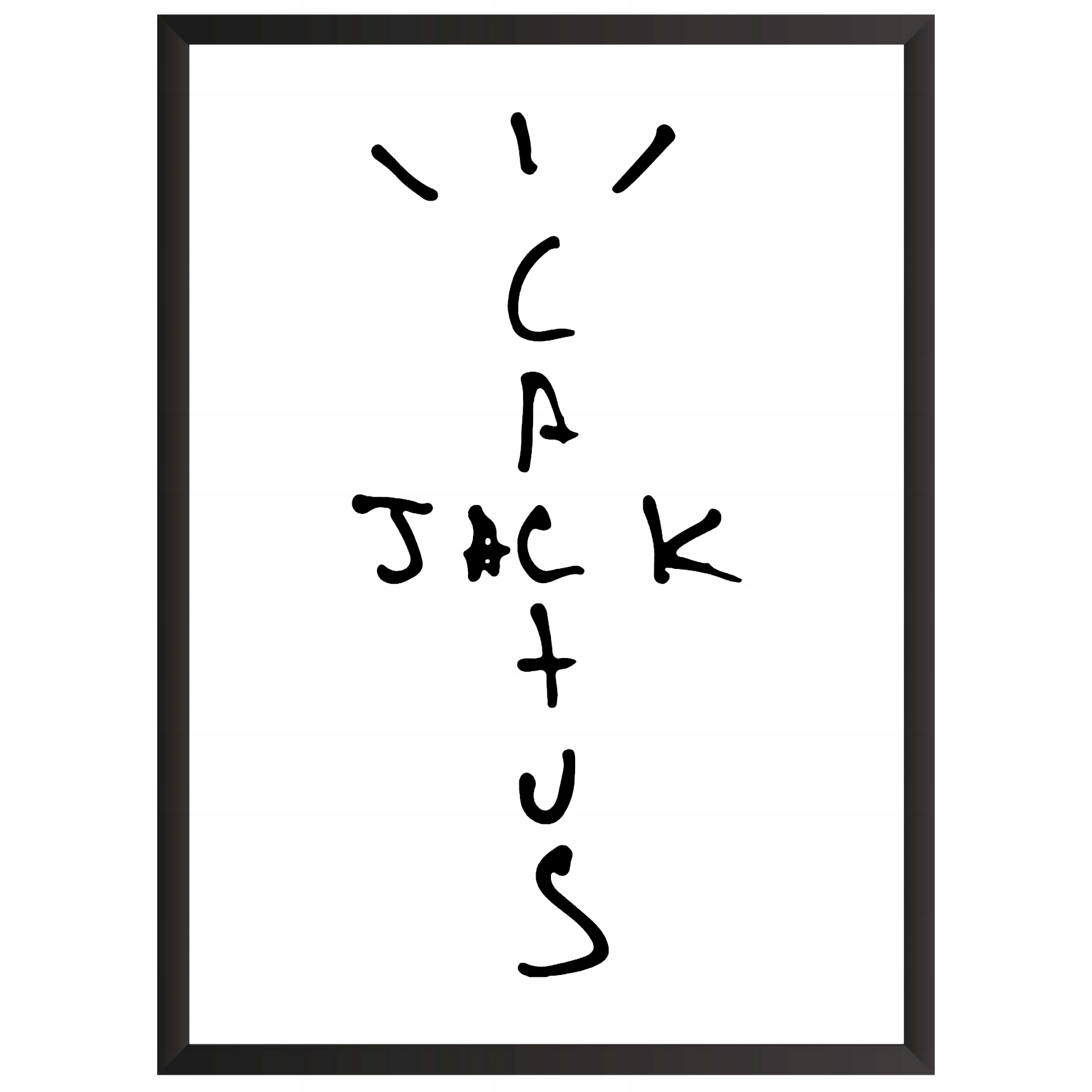 Cactus Jack Travis Scott Plakat Obraz w ramce Prezent • Cena, Opinie ...