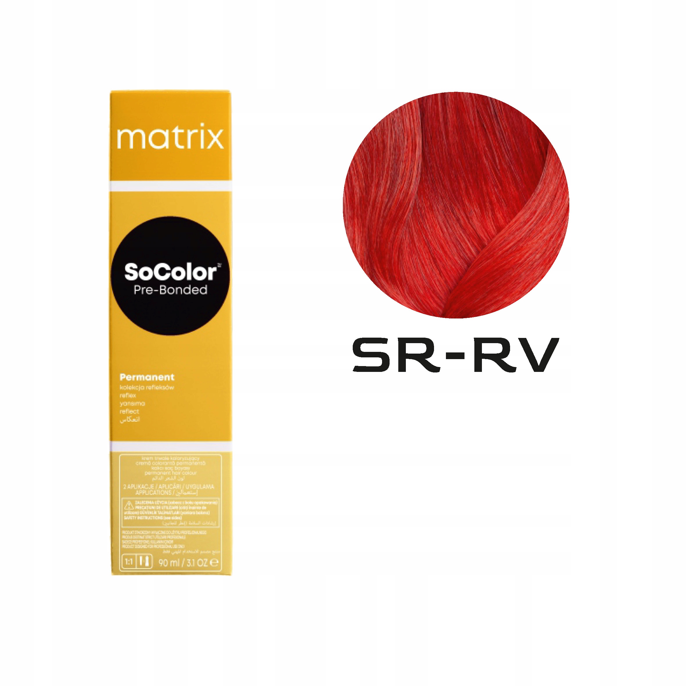 Matrix SoColor SR-RV - Farba do włosów 90 ml • Cena, Opinie - Allegro