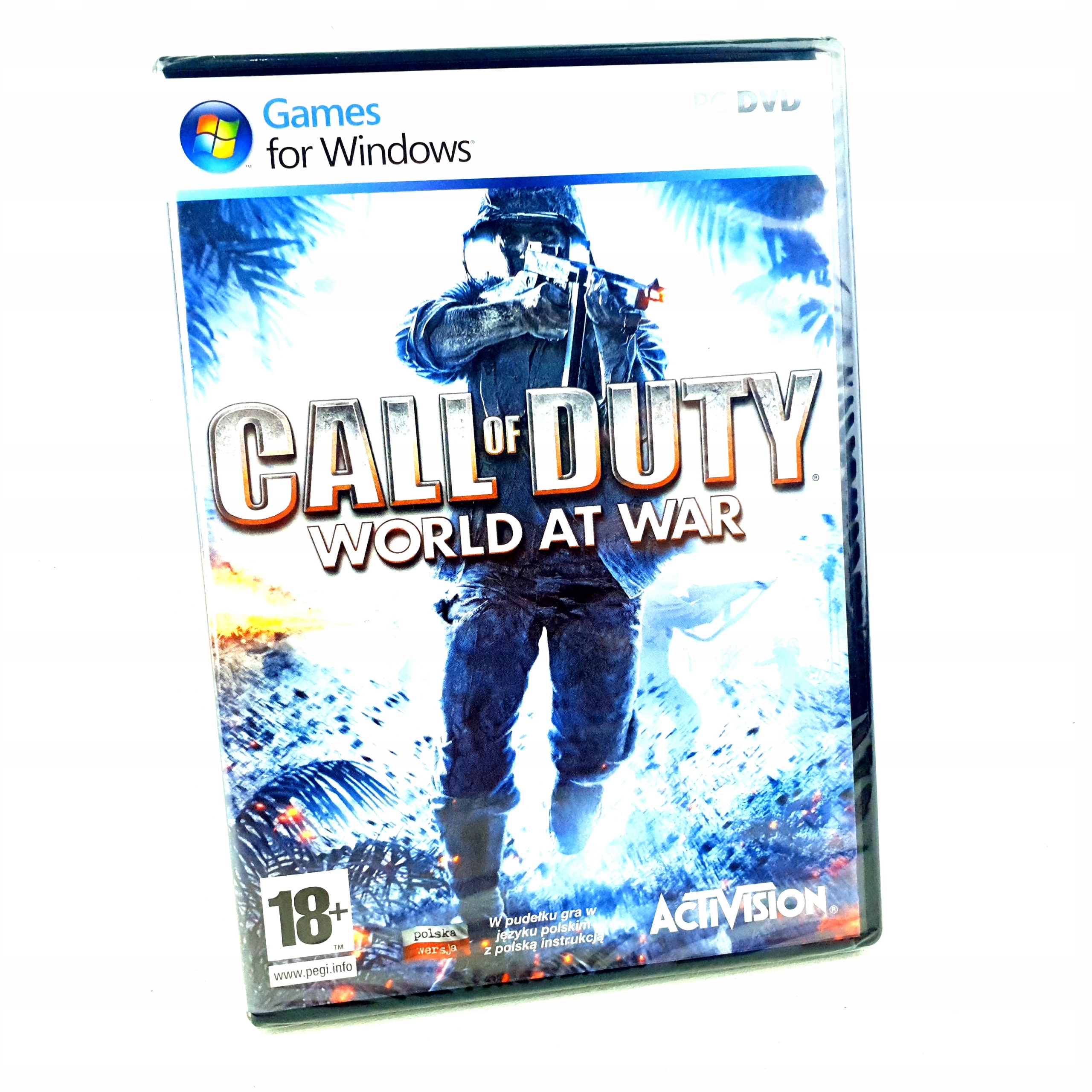 NOWA PREMIEROWE CALL OF DUTY WORLD AT WAR COD 5 PL - Stan: nowy 700 zł ...
