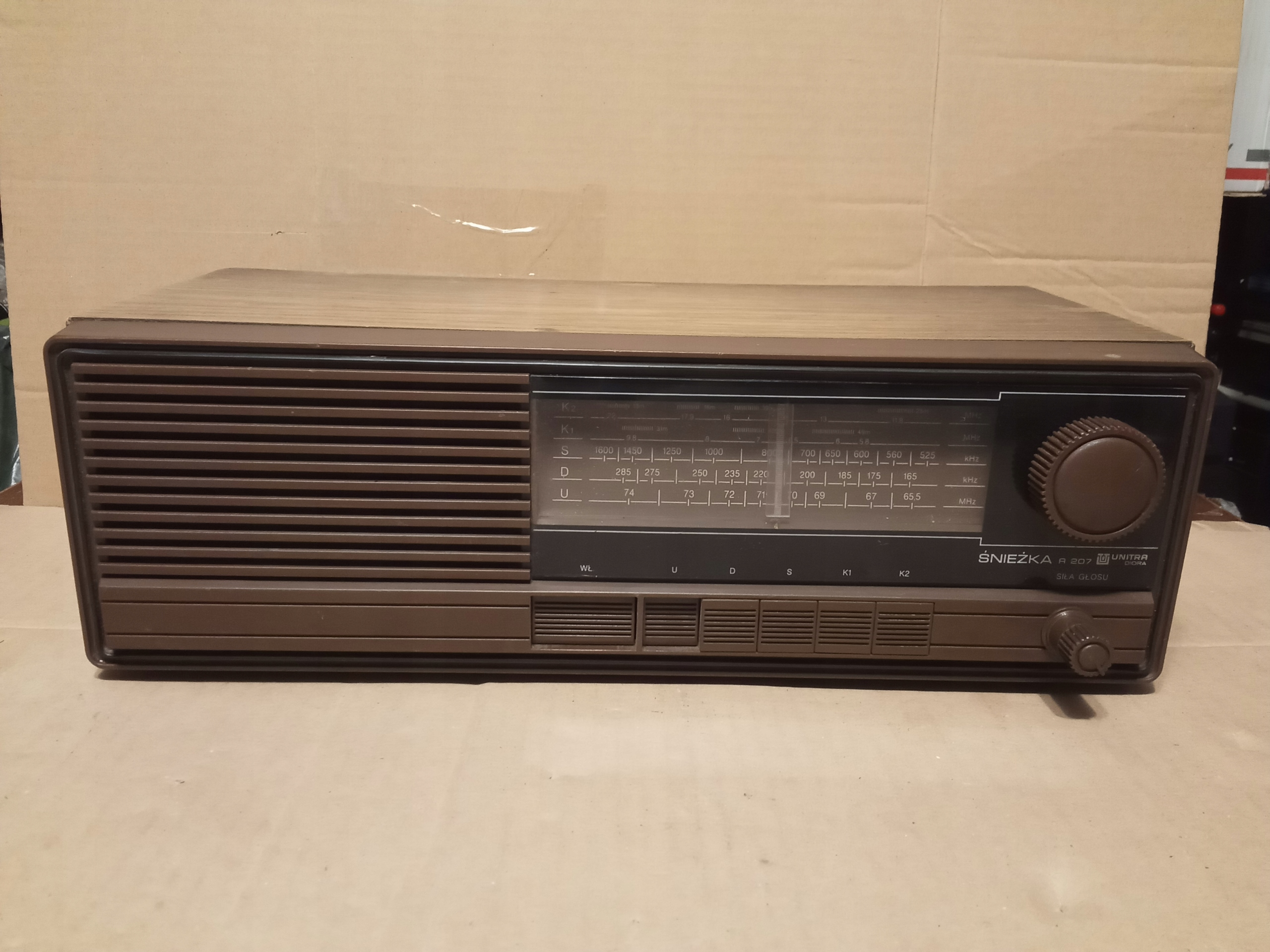 Amplituner Unitra R-207 Śnieżka 2.0 czarny - porównaj ceny - Allegro.pl