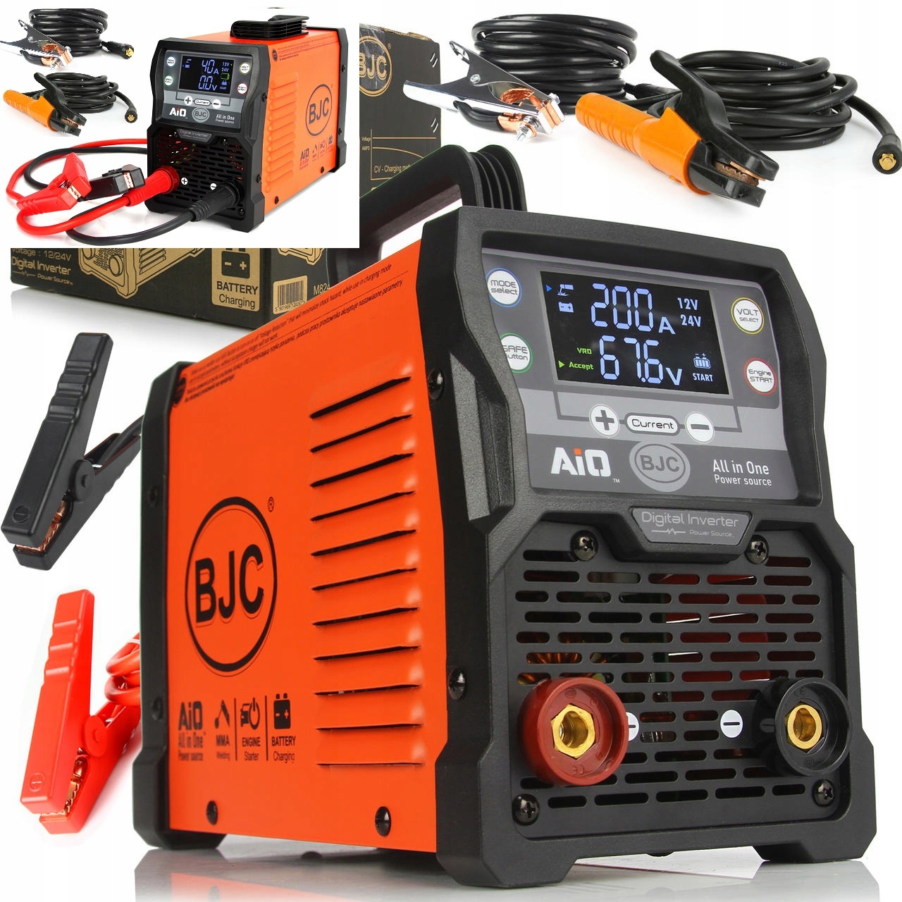Випрямляч + пуск + зварювальний апарат + інвертор BJC AiO купити на Avtoex з Польщі в Україні ...