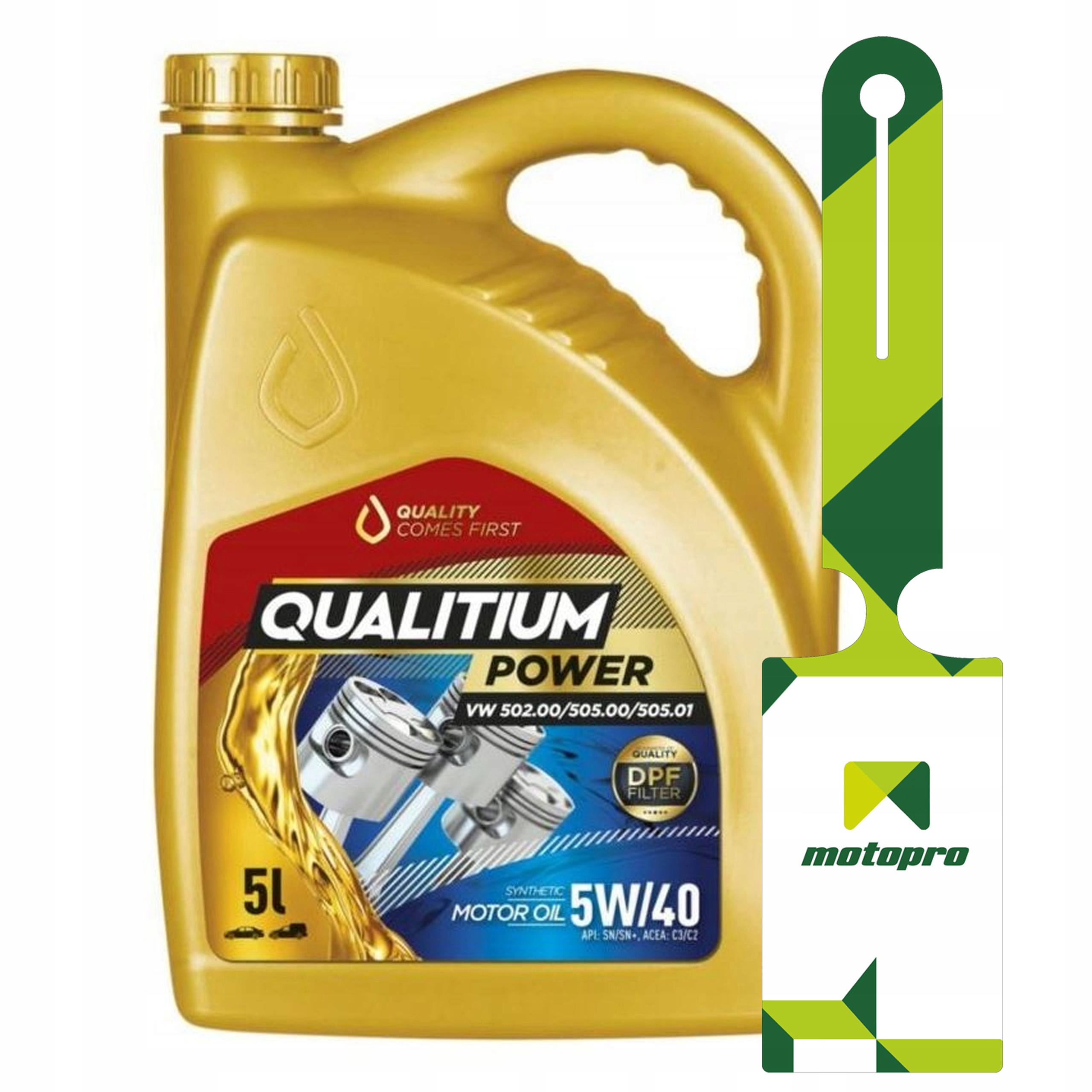 QUALITIUM Power 5W-40 5L - GM dexos2 / BMW LL-04 / VW 505.01 ...