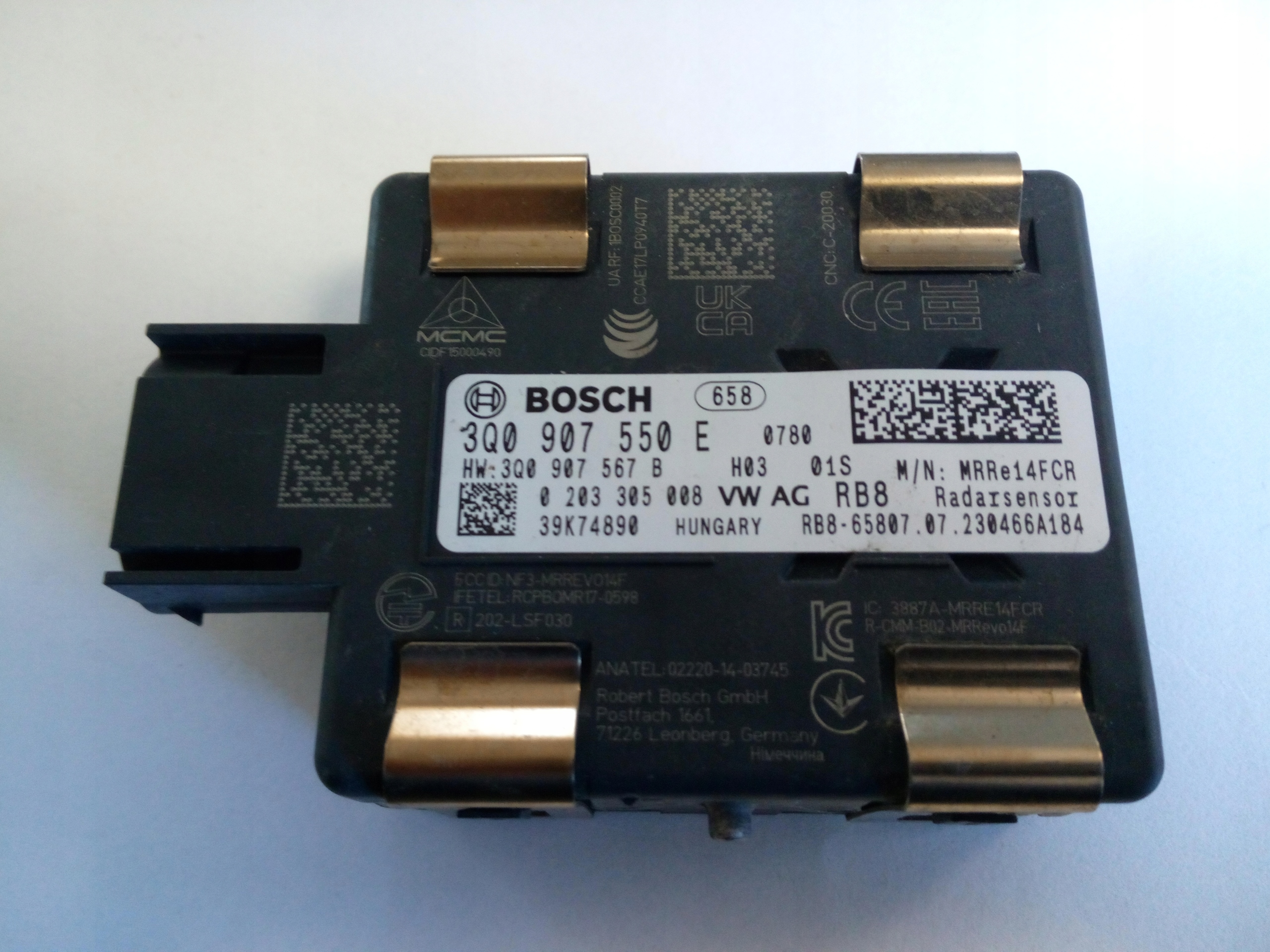 RADAR DISTRONIC VW SEAT SKODA AUDI 3Q0907550E ORYG.* - porównaj ceny ...