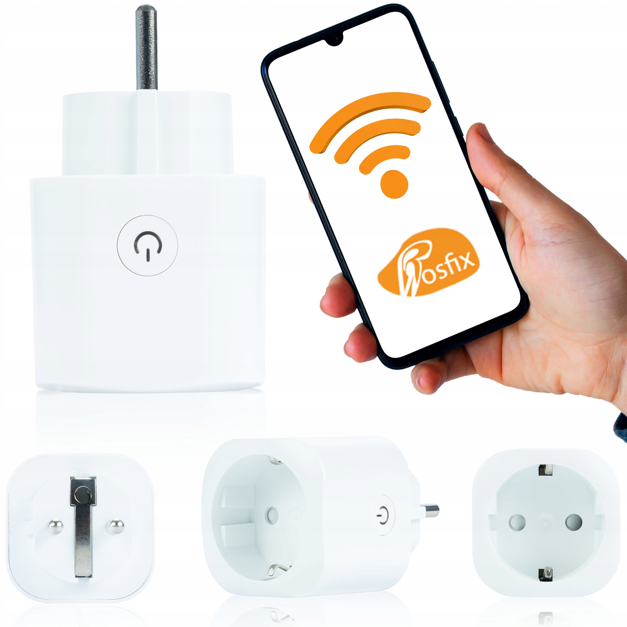 INTELIGENTNE GNIAZDKO WIFI SMART LIFE TUYA 16A HQ (5905398573448) • Cena, Opinie • Elementy ...