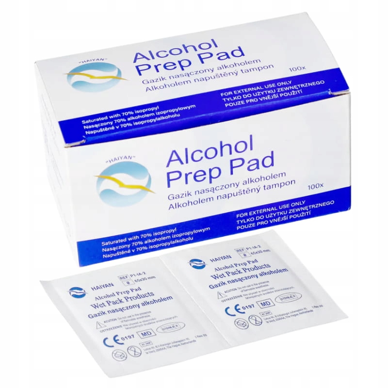 Alcohol Prep Pad - Niska cena na Allegro
