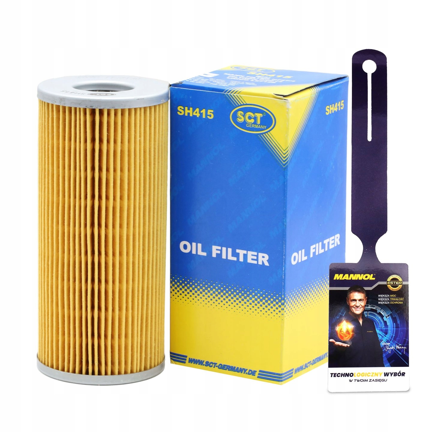SCT Germany SH 415 Filtr oleju 4036021041506 za 7.38PLN z Gdańsk - Allegro - (17682011441)