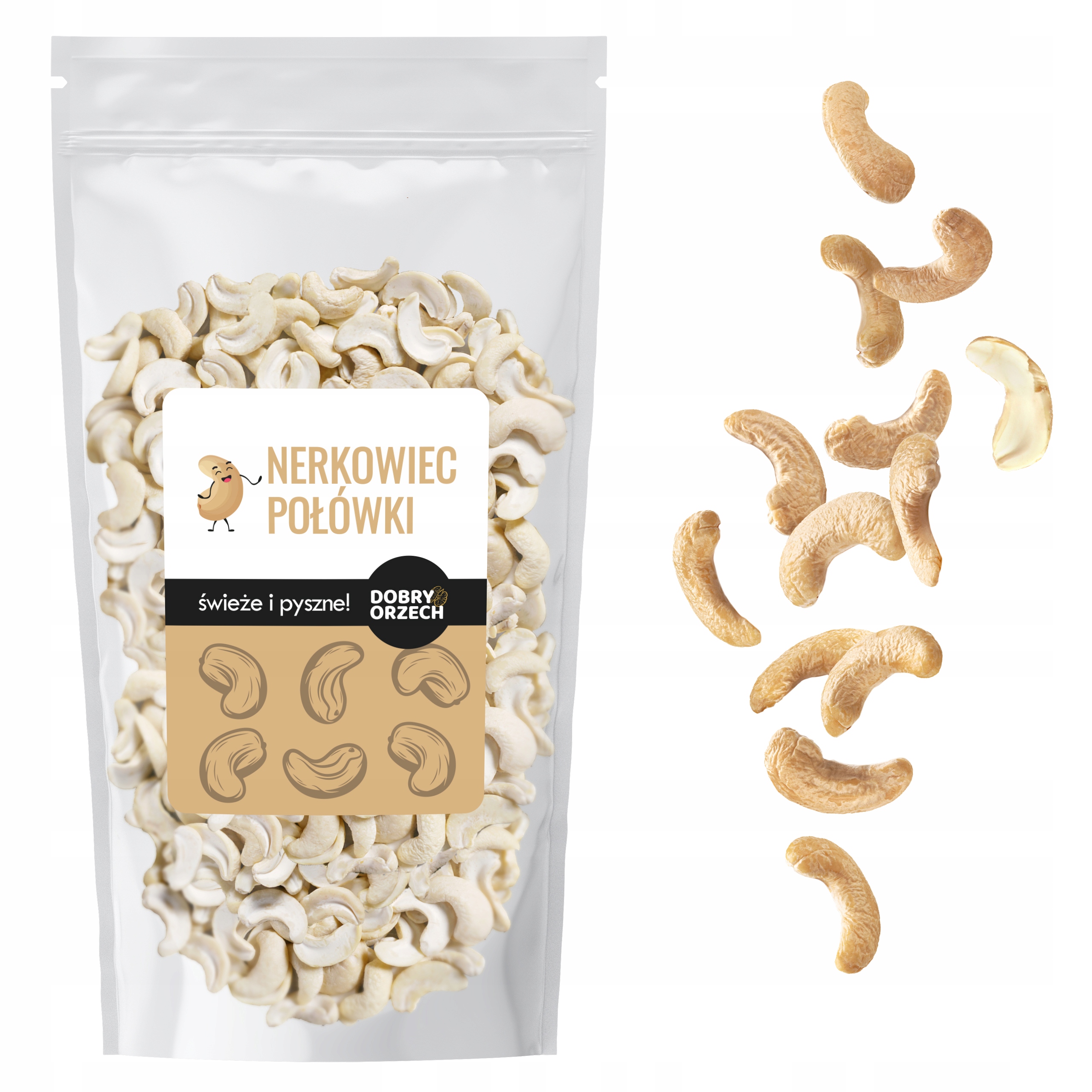 Orzechy nerkowca Dobry Orzech połówki 500 g (5907439142170) • Cena, Opinie • Orzechy 7962387185 ...