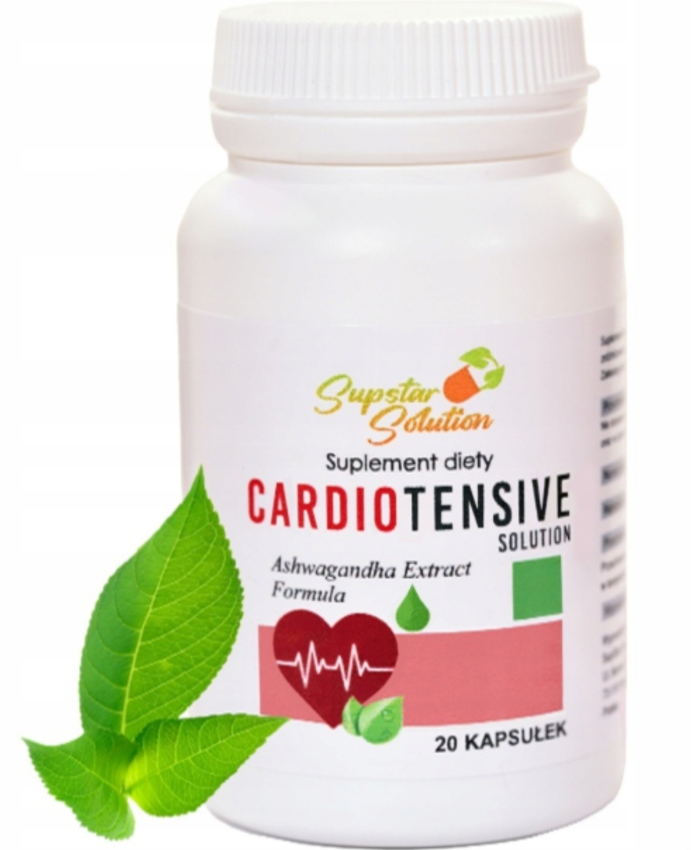 Cardiotensive - Na obniżenie ciśnienia - 20 kapsułek - Cardio tensive ...