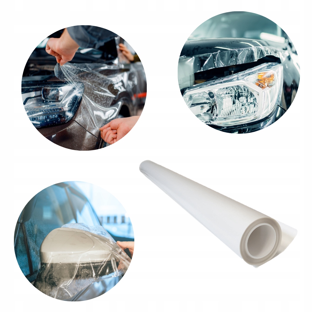 Folia Ochronna PPF Bezbarwna SSF 150µm Samochód Lampy Rowery 91x100cm 5904959460081 za 191.00PLN ...