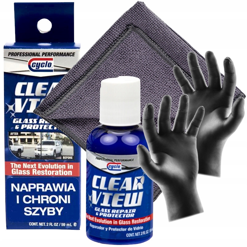 CYCLO CLEAR VIEW ZABEZPIECZA I ODNAWIA SZYBY ReM 5906534014498 za 22 ...