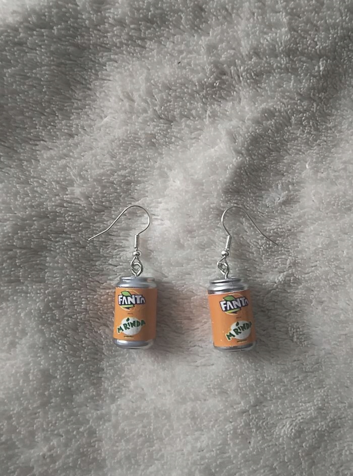 Fanta konzerv fülbevaló - Allegro