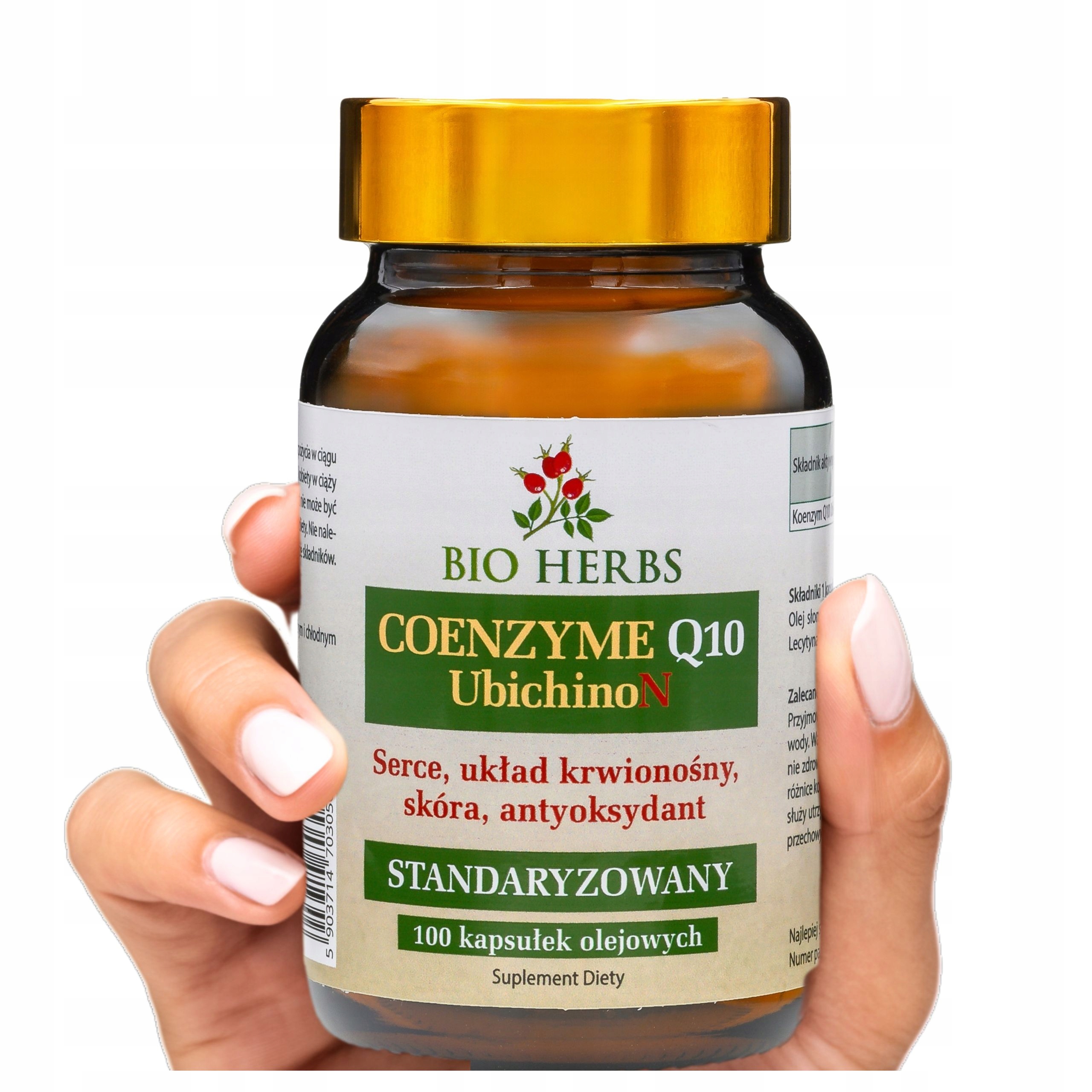 COENZYME Q10 UBICHINON STANDARYZOWANY 100 KAPS OLEJOWYCH (5903714703050) • Cena, Opinie ...
