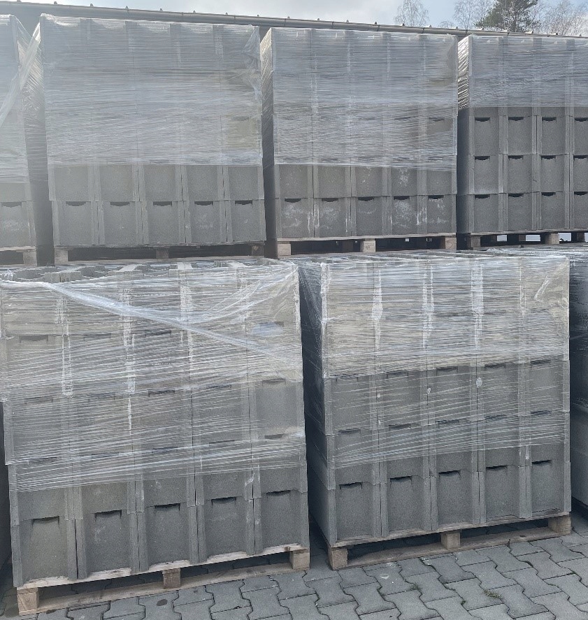 Pustak szalunkowy 25x50x24 • Cena, Opinie • Cegły 15257809158 • Allegro