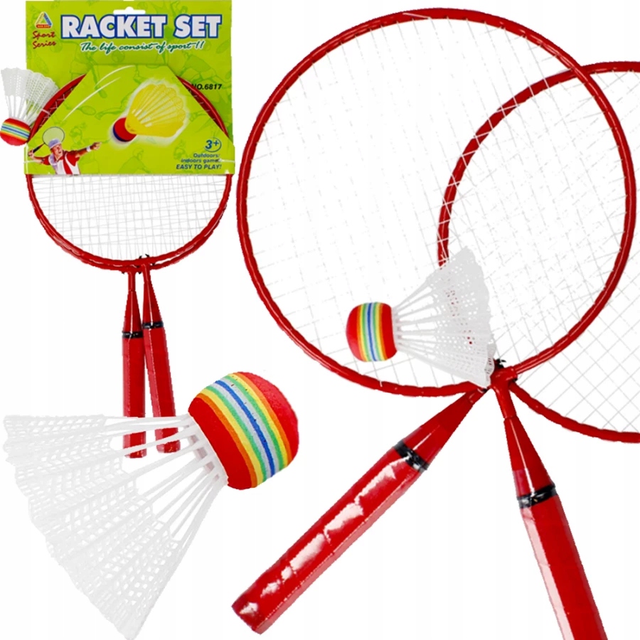 PALETKI RAKIETKI BADMINTON DO BADMINTONA LOTKA 13426137793 - Allegro.pl