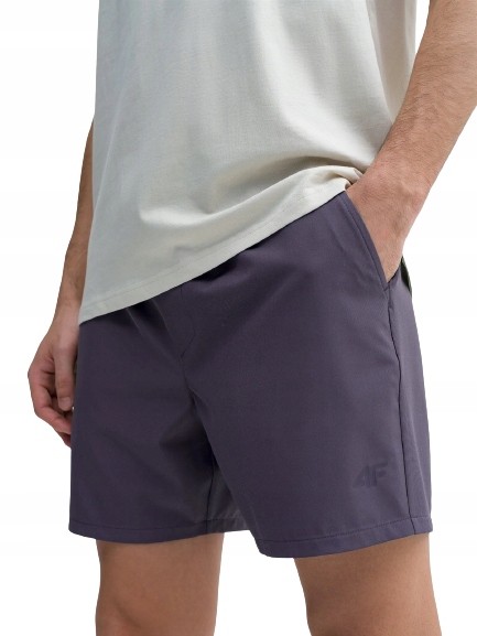 Szorty spodenki plażowe 4F SS23UBDSM022 antracyt (5904698222216) • Cena, Opinie • Spodenki ...