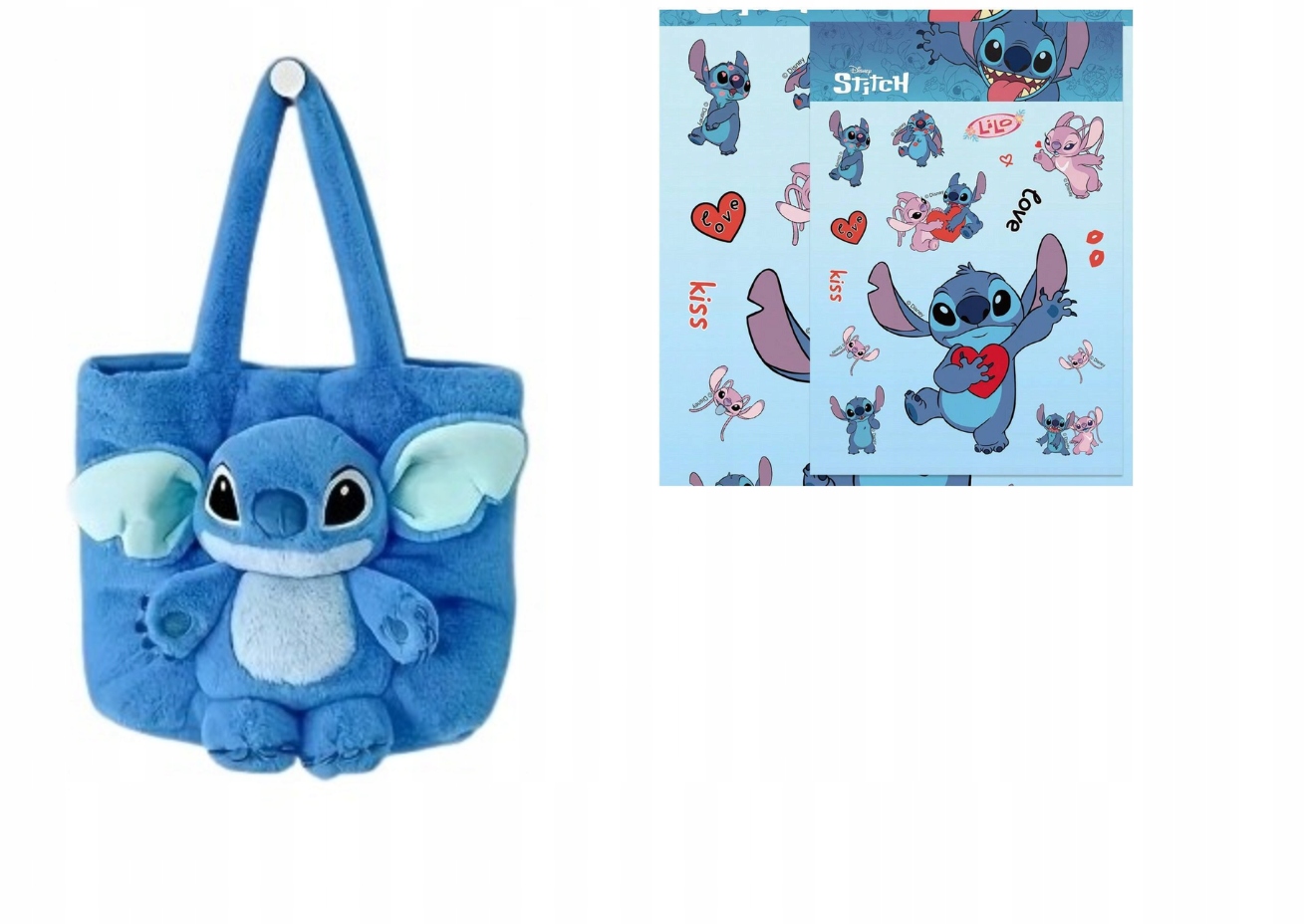TOREBKA PLUSZAK STICH STITCH MASKOTKA PLUSZOWA NA RAMIĘ DZIECI + GRATIS (5906638168110) • Cena ...