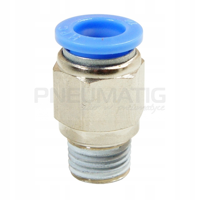 ZŁĄCZKA WTYKOWA PROSTA 8 mm, GWINT 3/8" • Cena, Opinie • Pneumatyka 14433335384 • Allegro