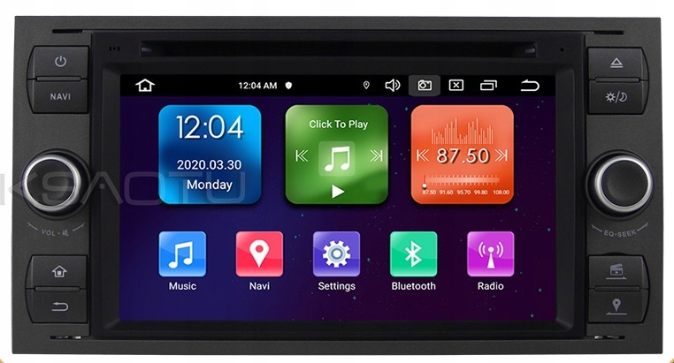 CarPlay Radio RDS DAB Opcja GPS WiFi Android Ford Focus C-Max Fiesta ...