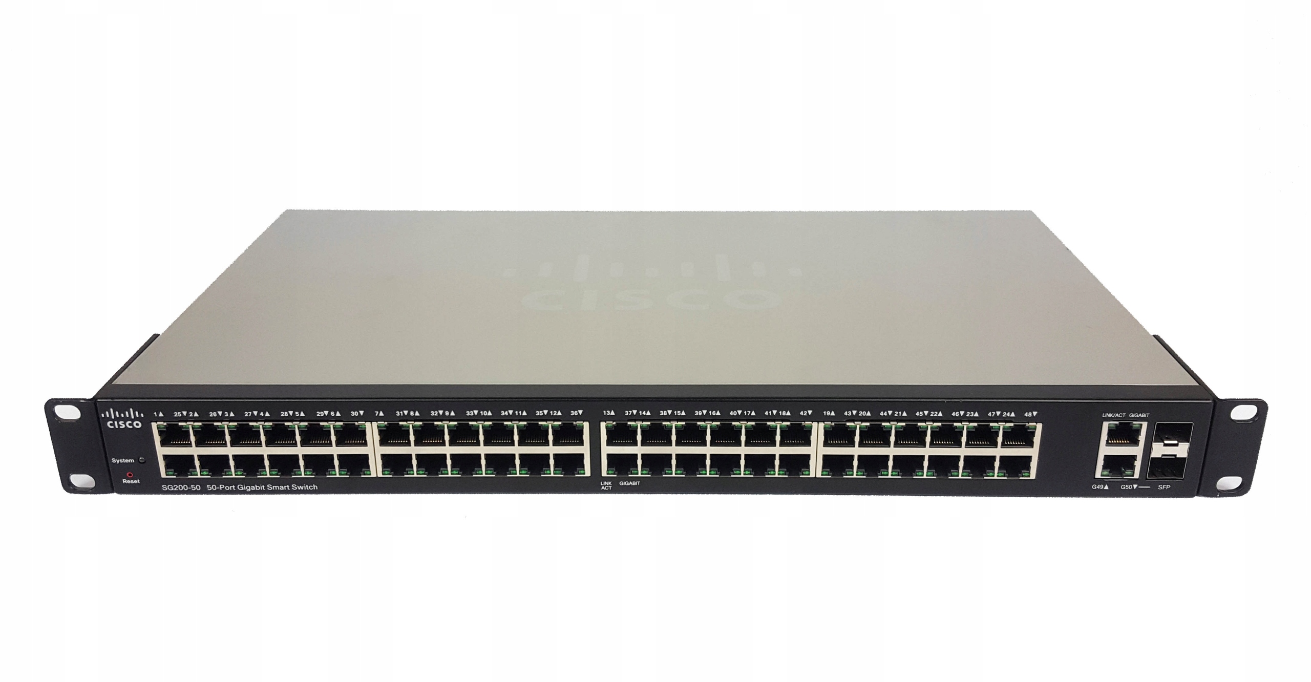 Cisco SG200-50 50-Port Gigabit Smart Switch - Sklep, Opinie, Cena w Allegro