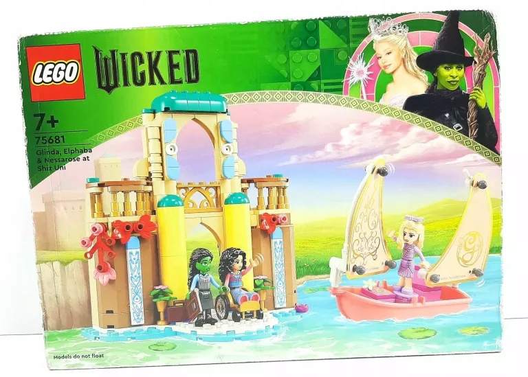 LEGO WICKED 75681 - GLINDA, ELPHABA I NESSAROSE NA SHIZ UNIVERSITY ...