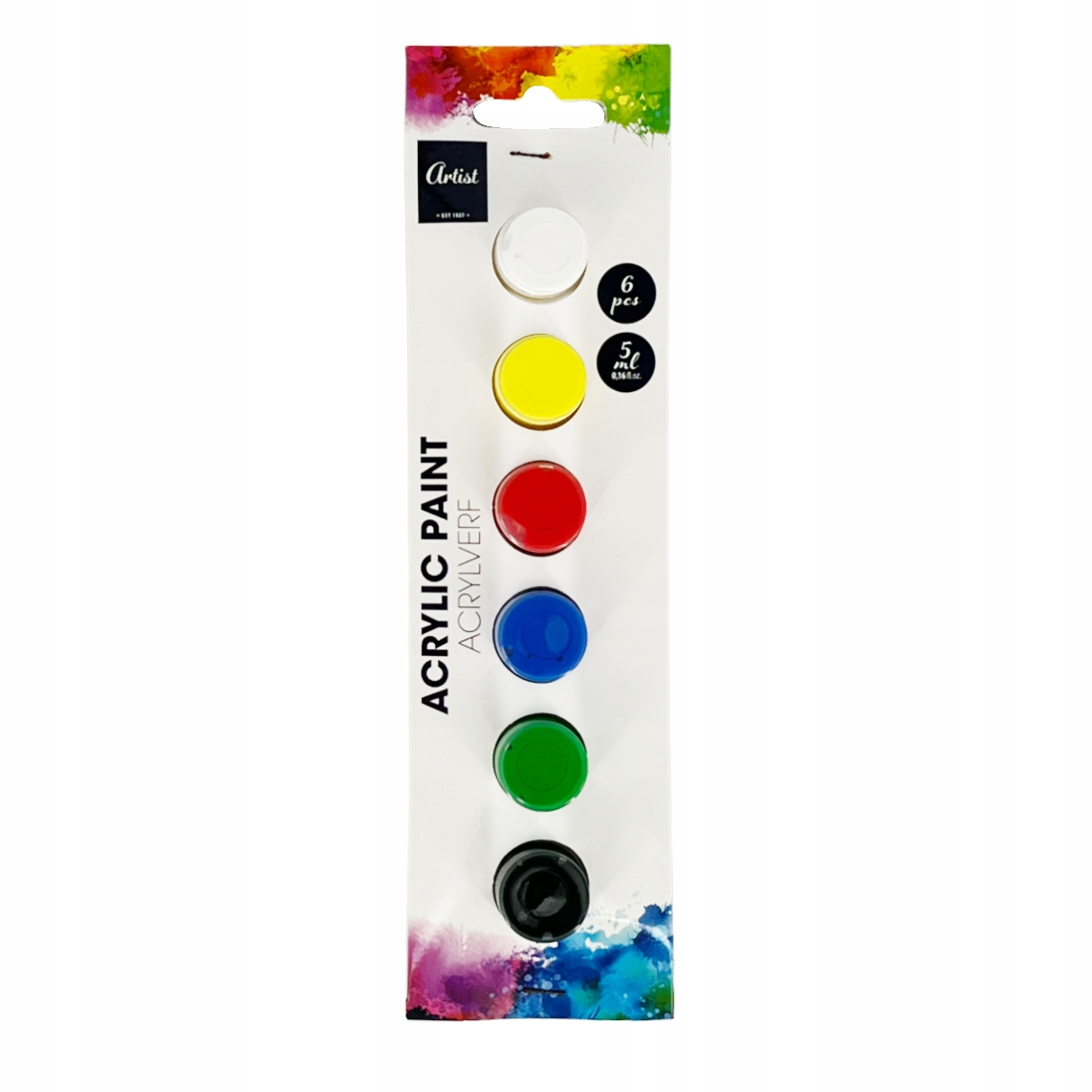 Farby Akrylowe Akryle Zestaw Farb Akrylowych 6X5Ml - Artmaker | Sklep ...