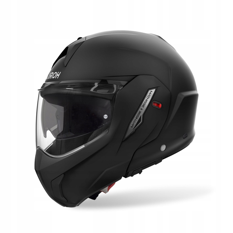 AIROH KASK MOTOCYKLOWY SZCZĘKOWY BLENDA PINLOCK MATHISSE II BLACK MATT ...
