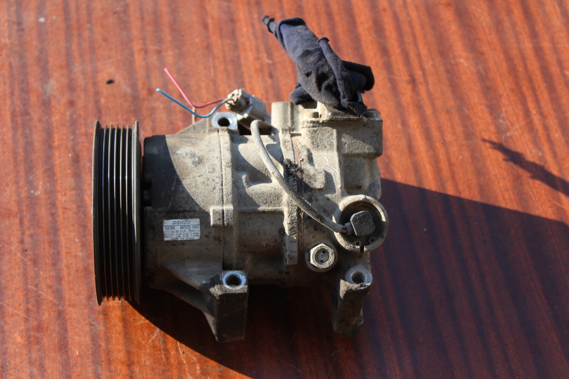 Denso 447220-8992 kompresor klimatyzacji za 350.00PLN z borki - Allegro ...