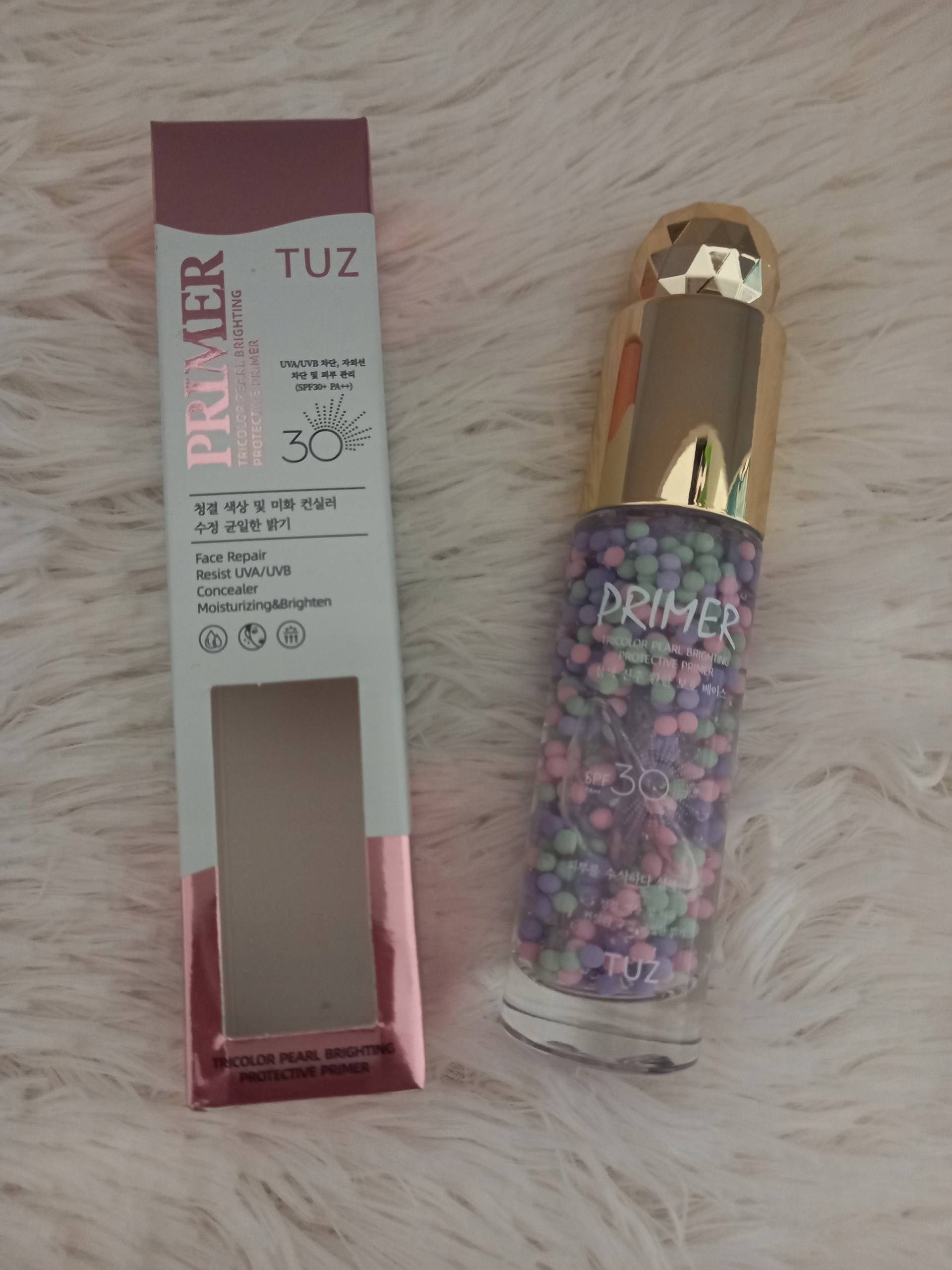 PRIMER BAZA PODKŁAD TRICOLOR TUZ KOREKTOR SPF 30 16020851502 - Allegro.pl