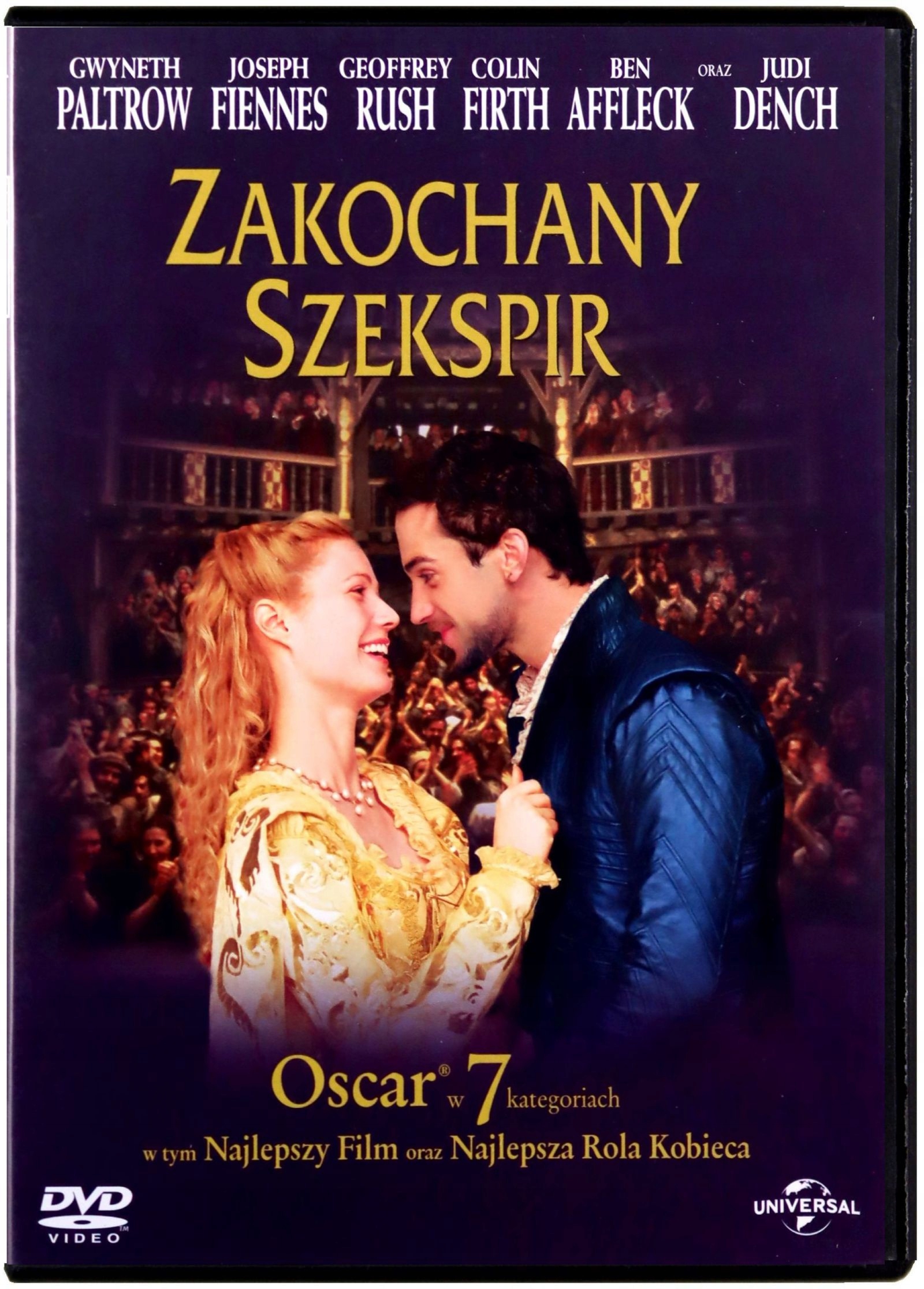 ZAKOCHANY SZEKSPIR (100-LECIE UNIVERSAL) (DVD) 13801790557 - Sklepy, Opinie, Ceny w Allegro.pl