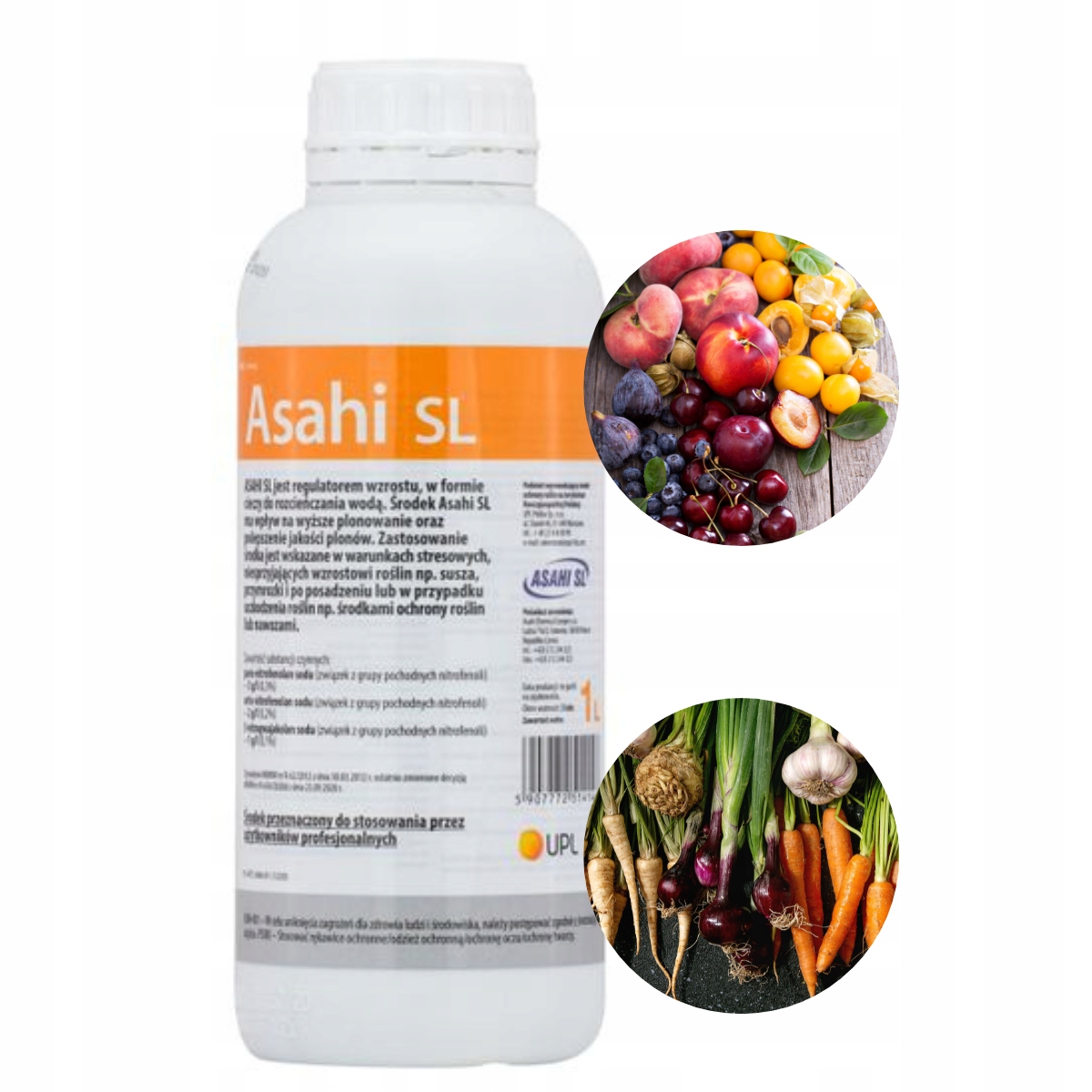 ASAHI SL 1L REGULATOR STYMULATOR WZROSTU ROŚLIN (5907772514146) • Cena ...