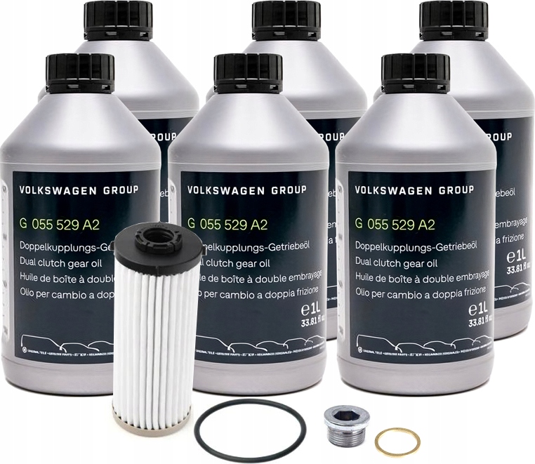 Wkład filtra oleju skrzyni biegów 0GC325183D Audi/VW nowy oryginał za ...