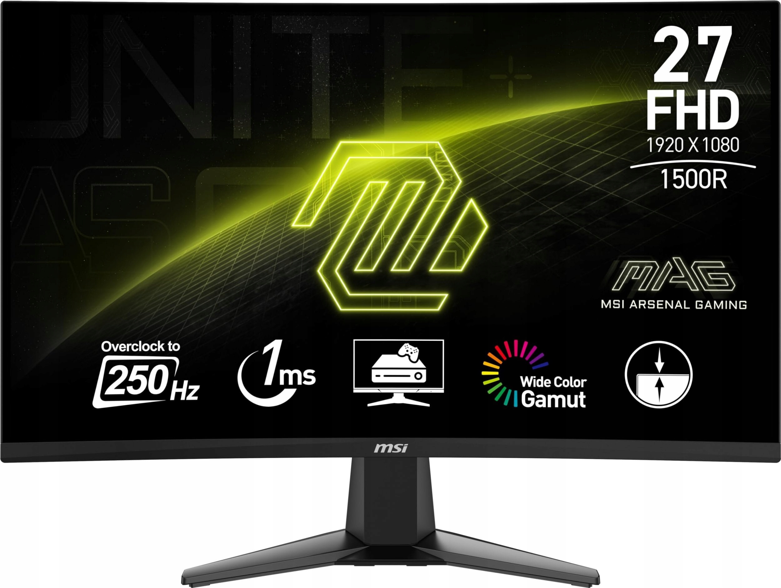 Monitor LED MSI MAG 27C6X 27 " 1920 x 1080 px VA - Sklep, Opinie, Cena ...