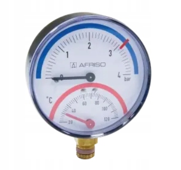 Termomanometr Afriso 63337 (5902510002718) • Cena, Opinie • Akcesoria 12700567729 • Allegro