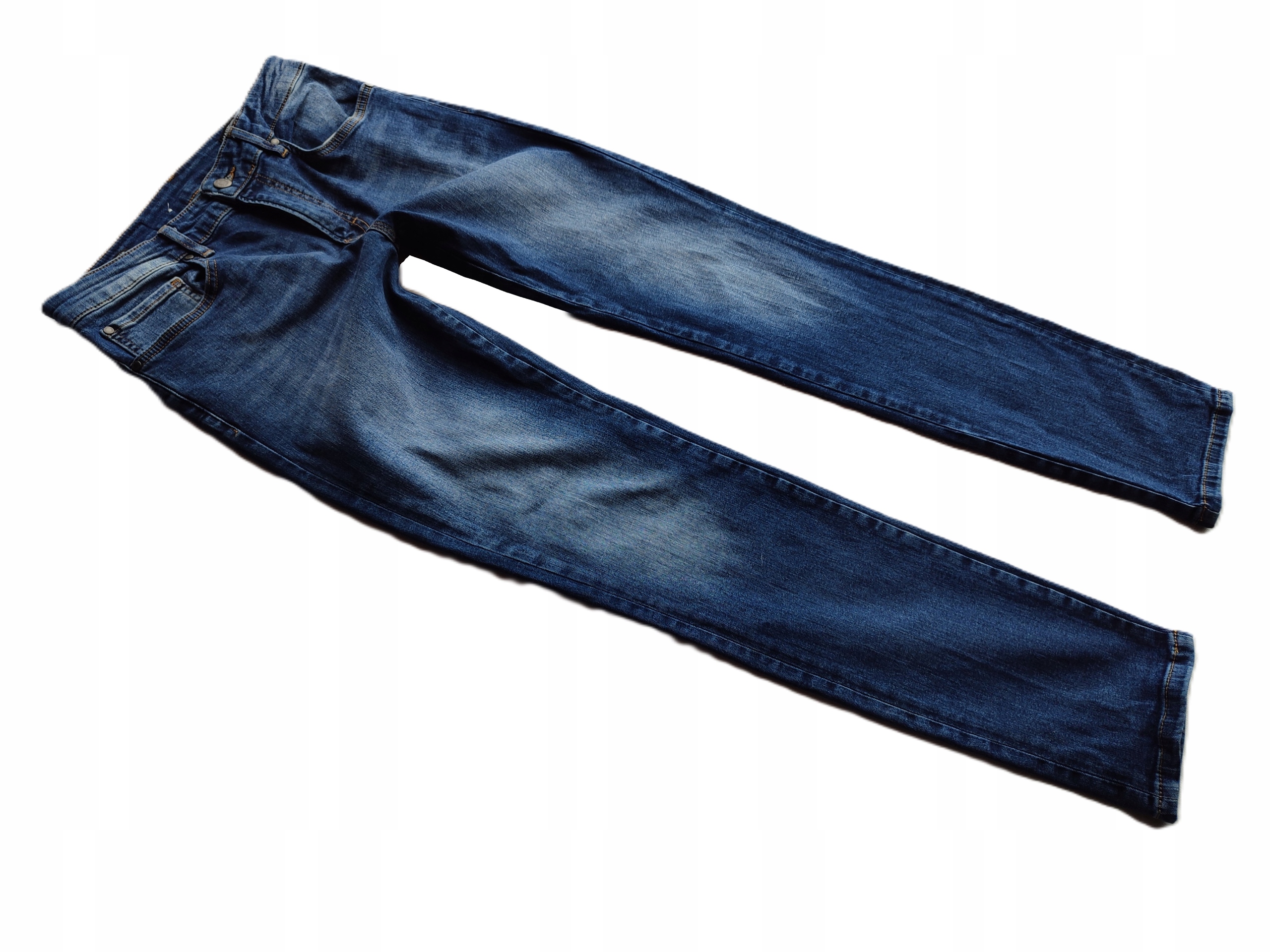 Mario Conti Spodnie Jeans - Niska cena na Allegro