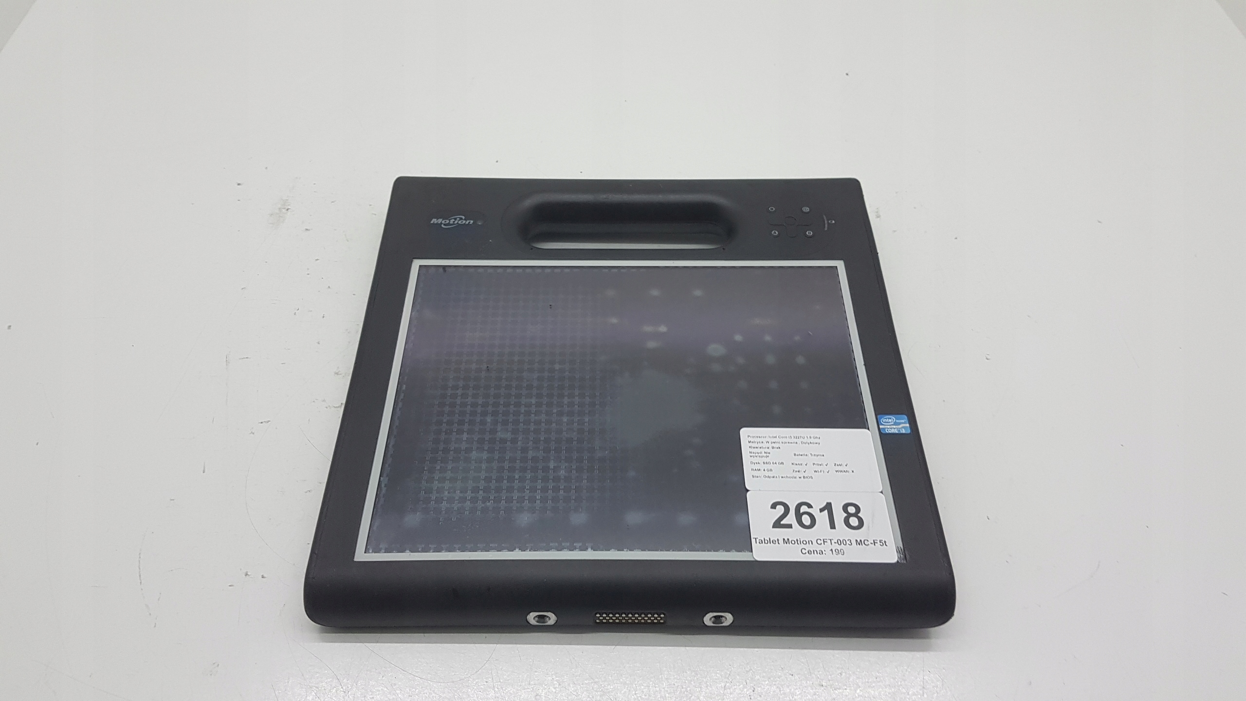 Laptop Tablet Motion CFT-003 MC-F5t (2618) - Sklep, Opinie, Cena w Allegro